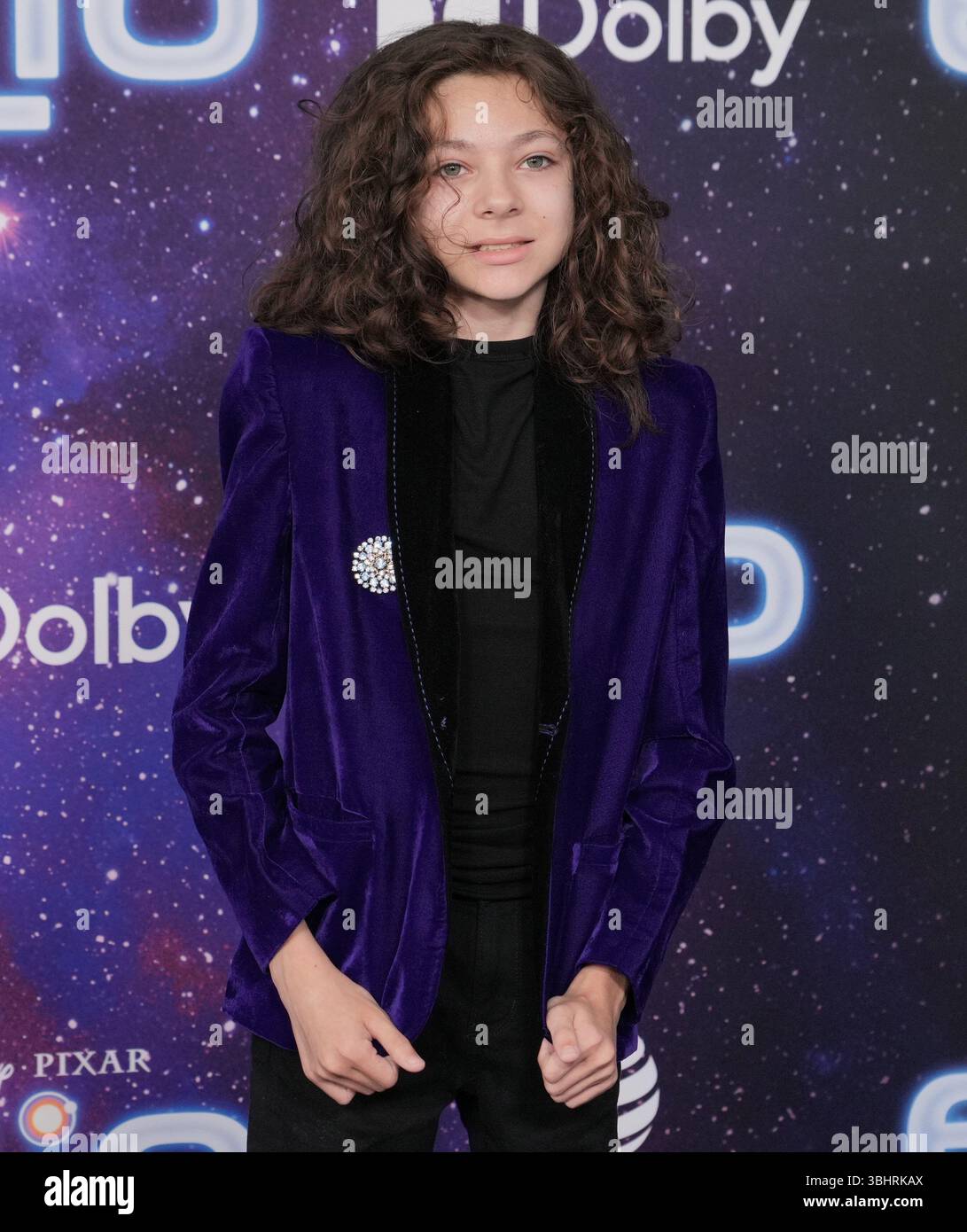 Los Angeles, USA. 10th June, 2025. Remy Edgerly arrives at the Disney ...