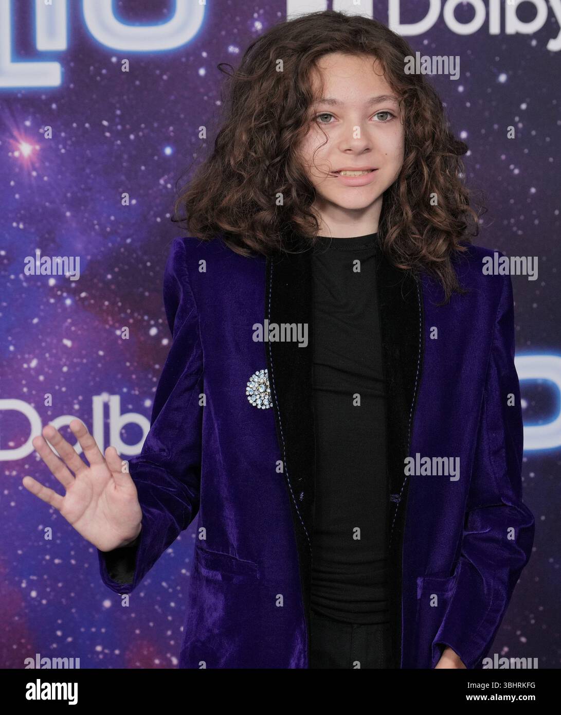 Los Angeles, USA. 10th June, 2025. Remy Edgerly arrives at the Disney ...