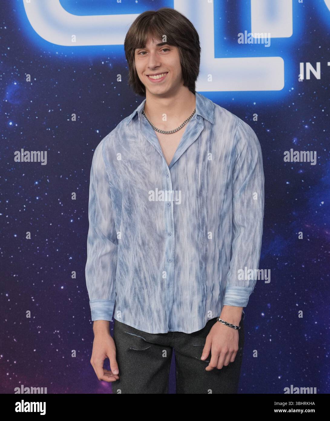 Los Angeles, USA. 10th June, 2025. Jake Getman arrives at the Disney Pixar's ELIO World Premiere ...