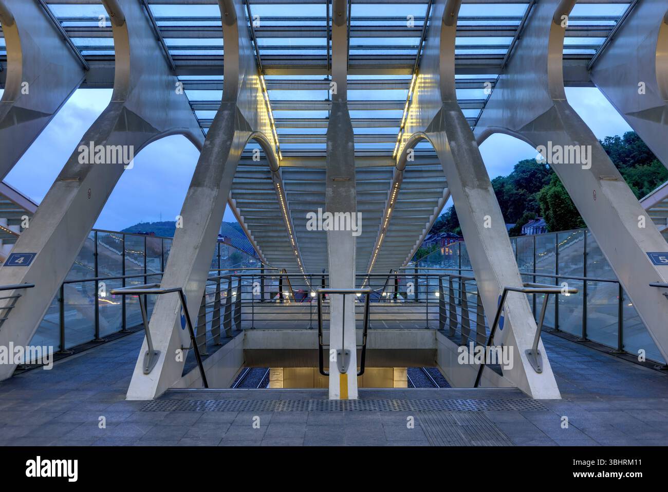 Bahnhof Liege-Guillemins von Santiago Calatrava // Liege-Guillemins ...