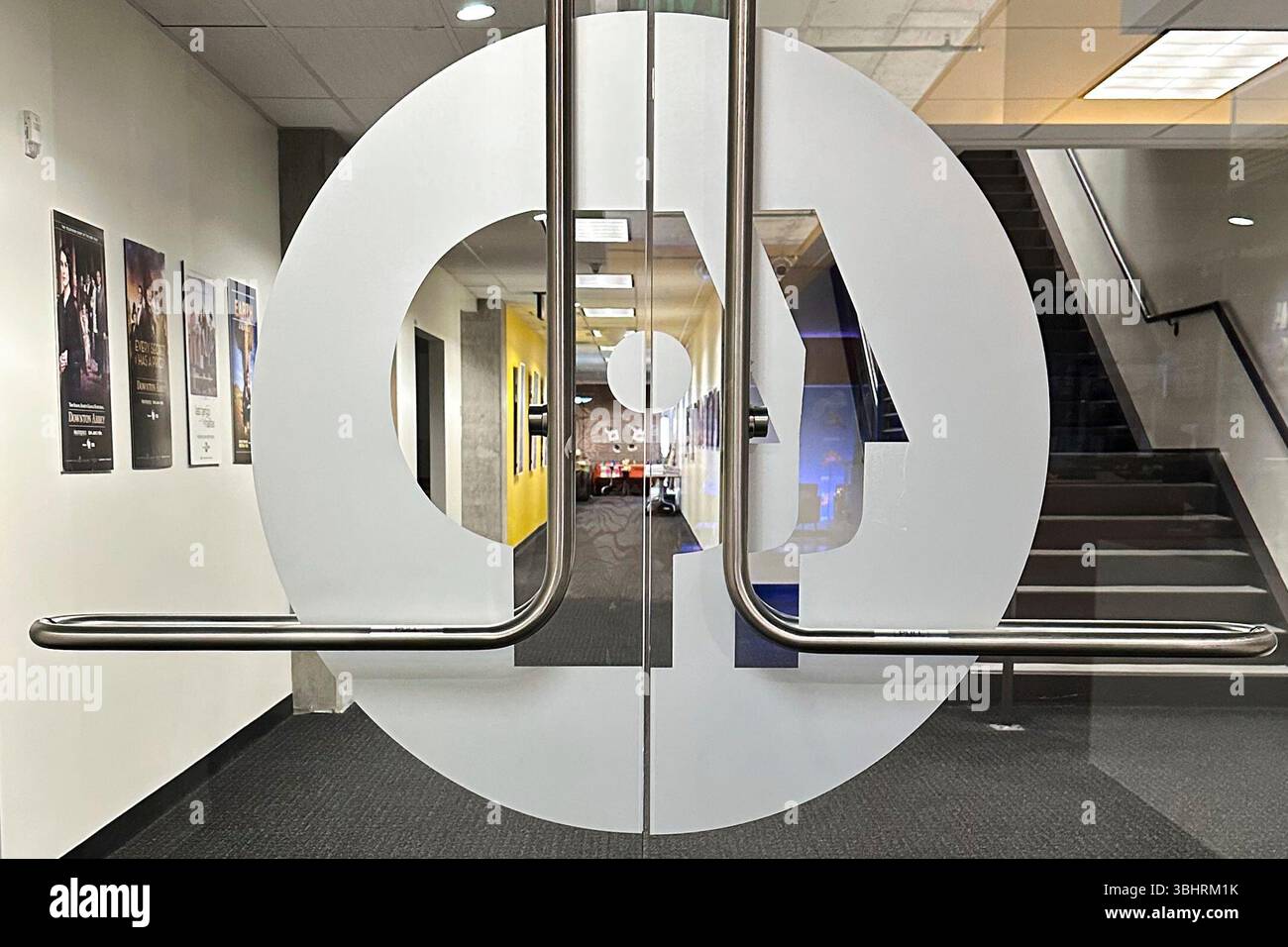 FILE - An entrance to the Arizona PBS offices in the Walter Cronkite ...