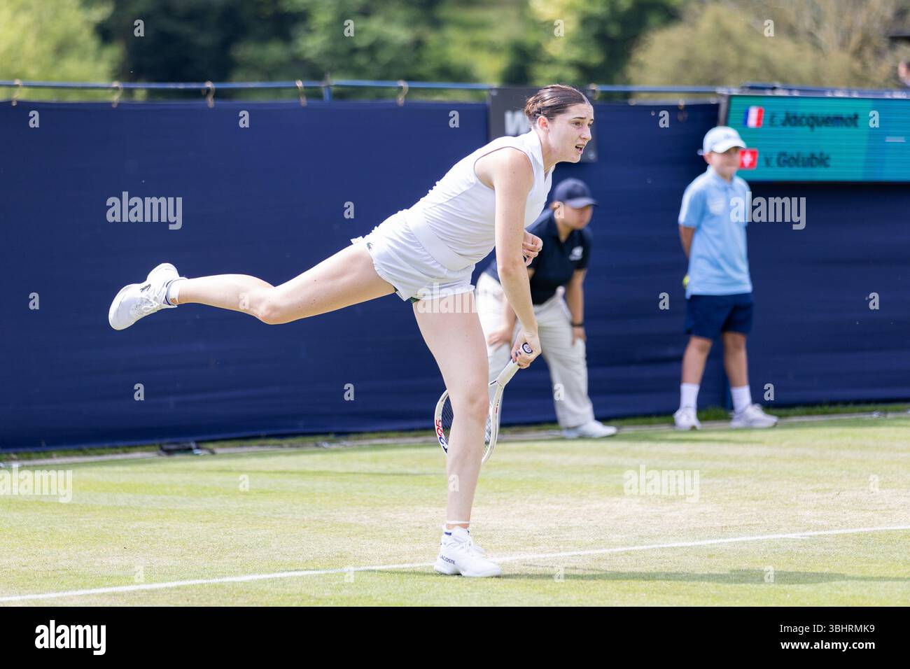 Lexus Ilkley Open 2025, WTA 125, Ilkley, United Kingdom, 11 June 2024, Elsa JACQUEMOT VS ...