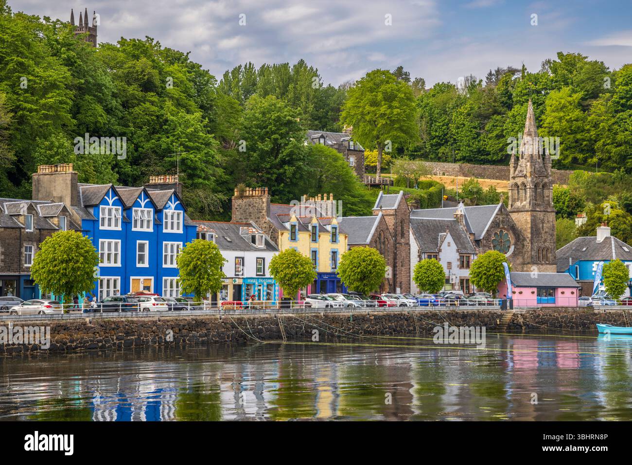 Tobermory Harbour, Isle of Mull, Scotland Stock Photo - Alamy
