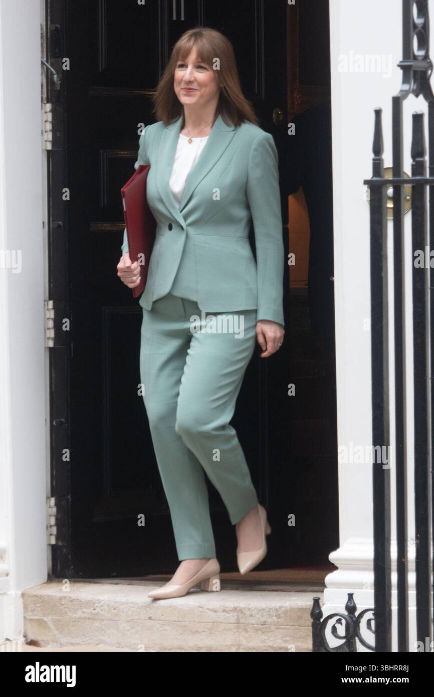 Chancellor rachel reeves spending review june 2025 hi-res stock ...