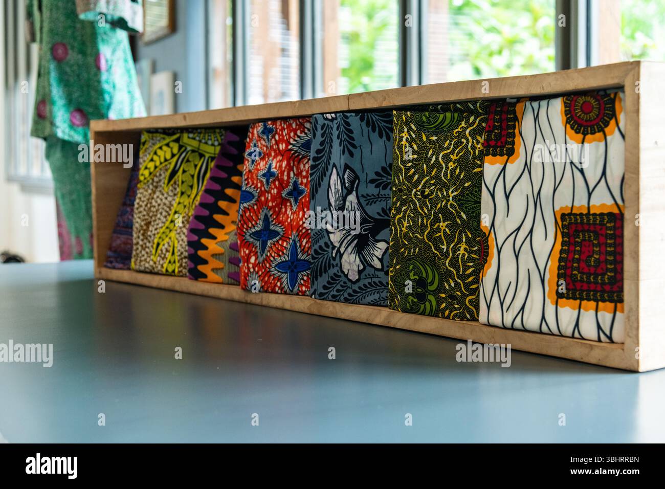 Traditional African prints from Togo Stock Photo - Alamy