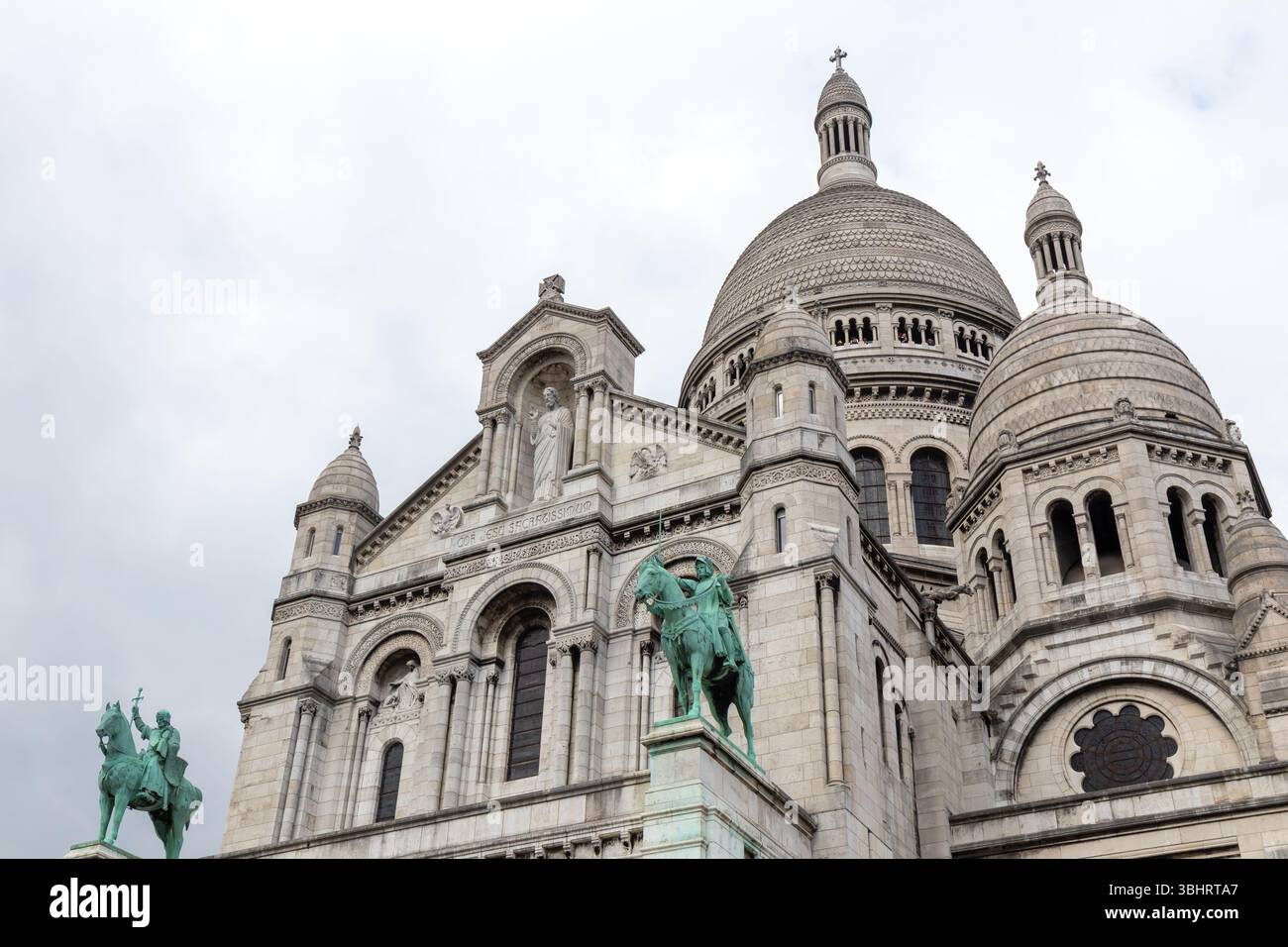 Paris, France - February 28, 2025: The Basilica of the Sacred Heart of ...