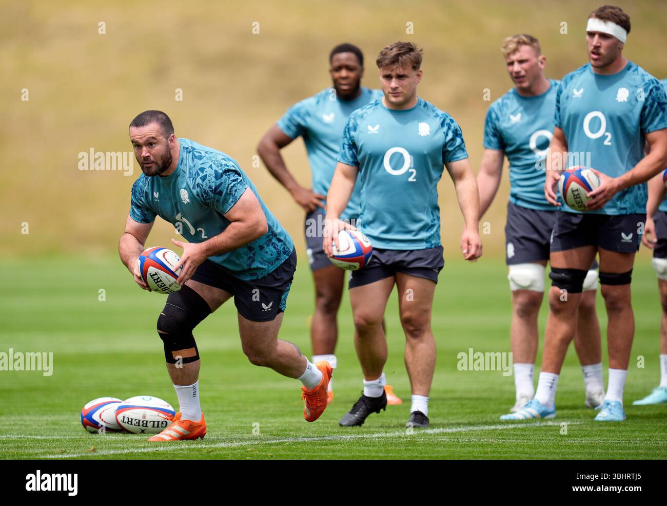 England's Bevan Rodd during a training session at the Honda England ...