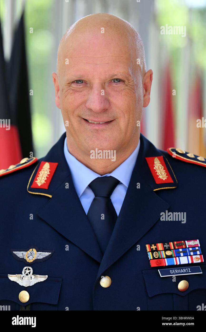 Brunssum, Netherlands. 11th June, 2025. General Ingo Gerhartz is at the ...