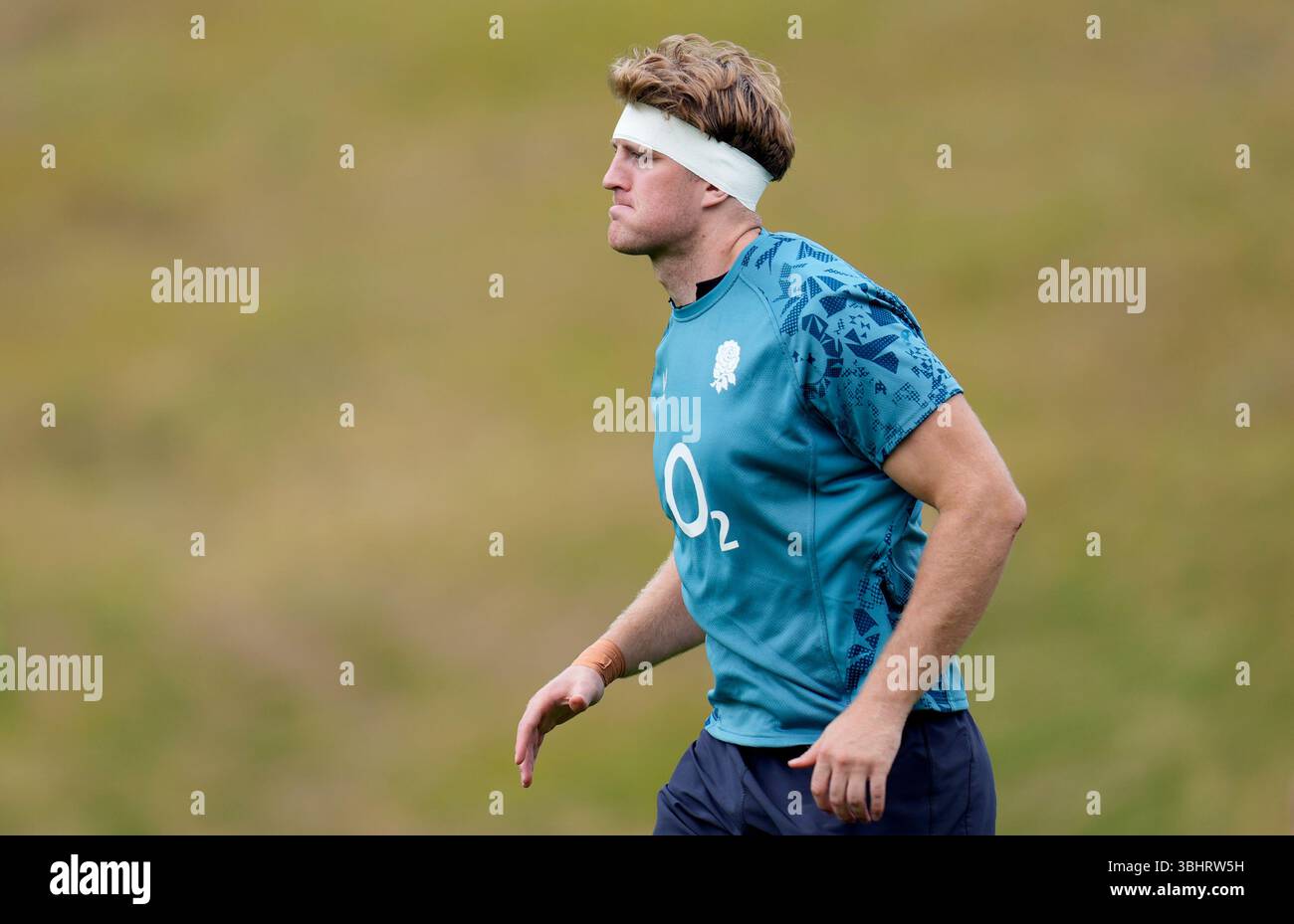 England's Alex Coles during a training session at the Honda England ...