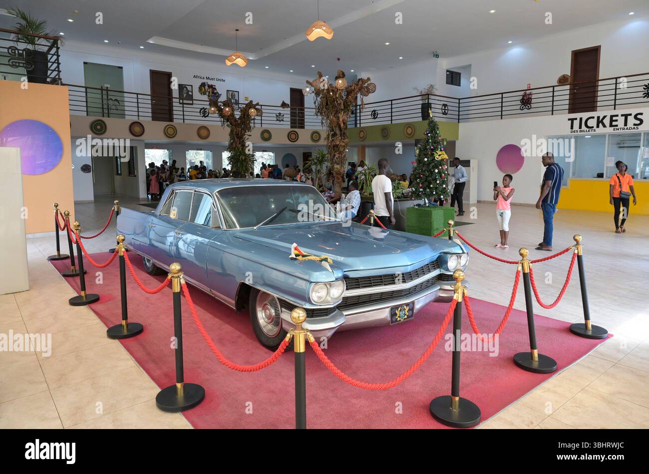 GHANA, Accra, Kwame Nkrumah Mausoleum and Memorial Park, dedicated to ...