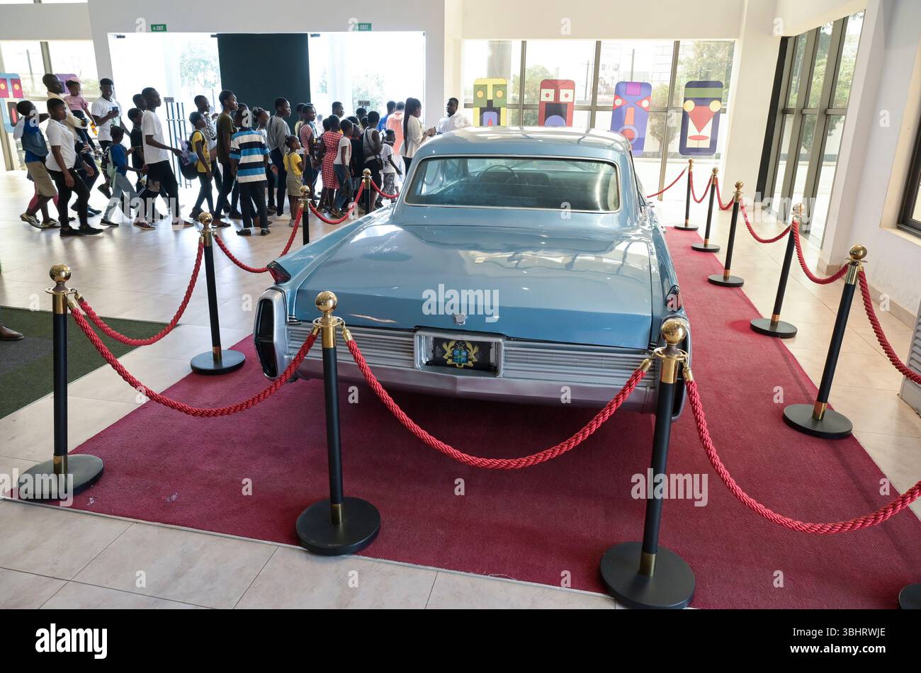 GHANA, Accra, Kwame Nkrumah Mausoleum and Memorial Park, dedicated to the memory of the great ...