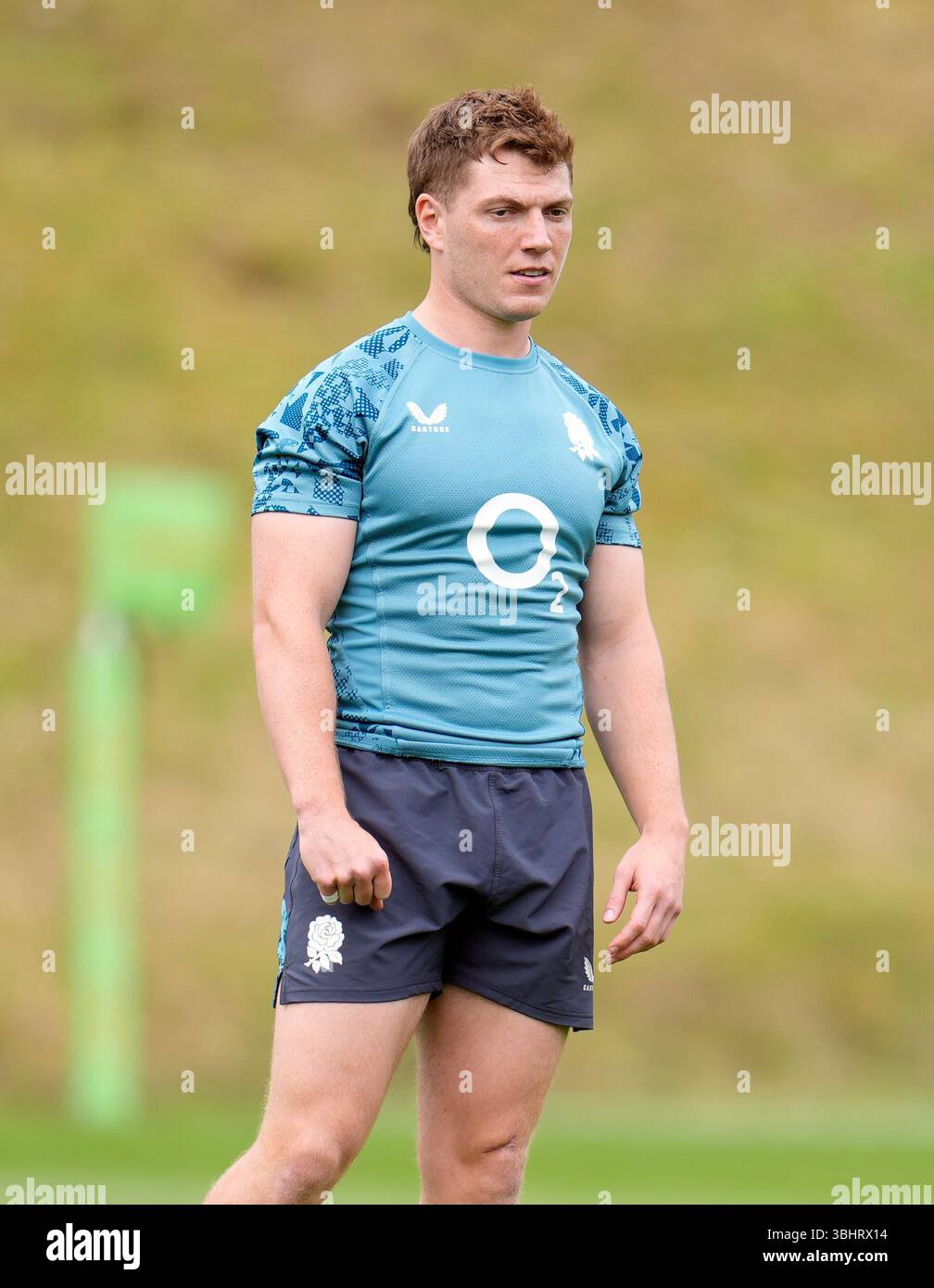 England's Will Porter during a training session at the Honda England ...
