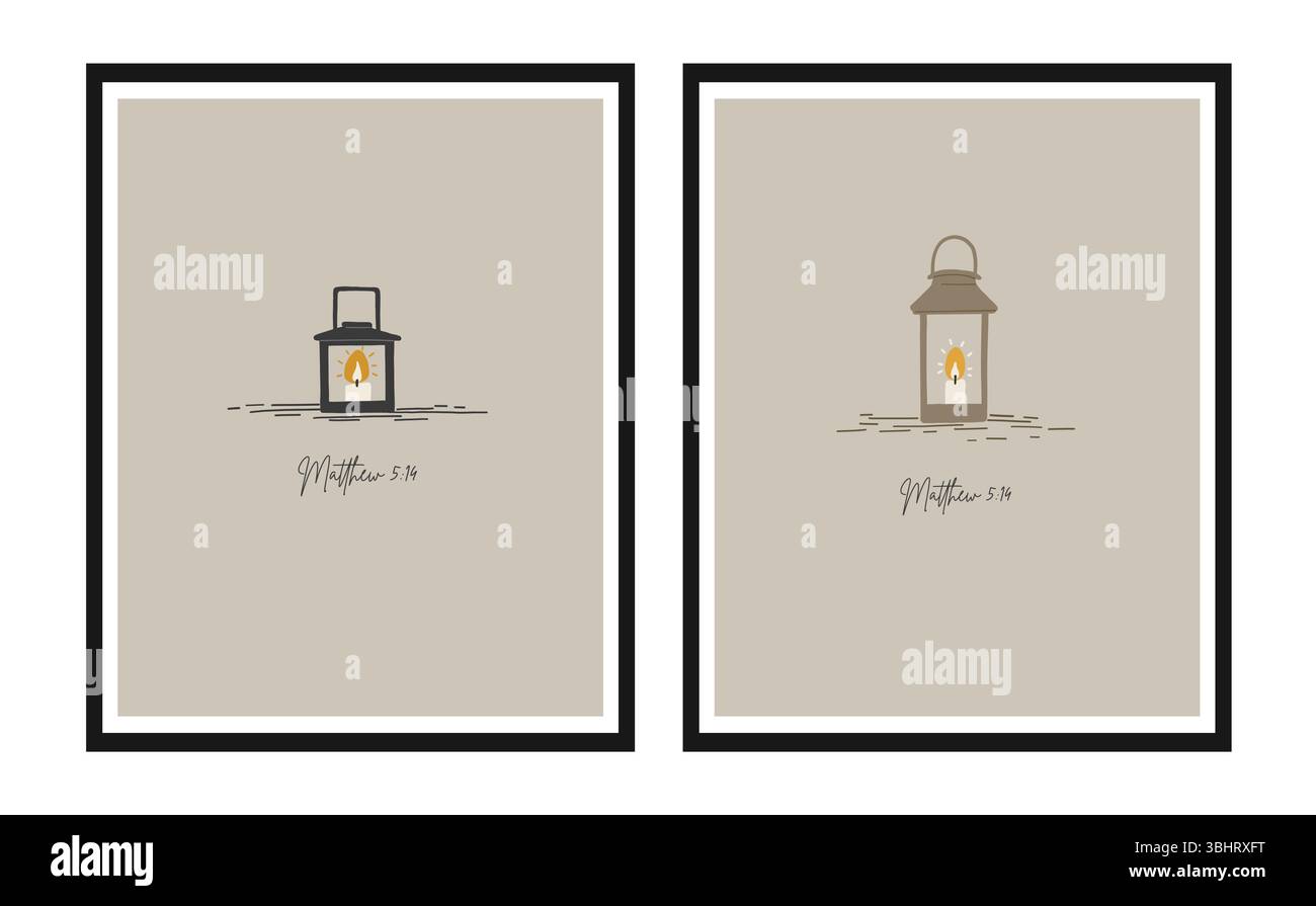 Verse about light. Christian light Poster, Religion Hand Drawn Art ...