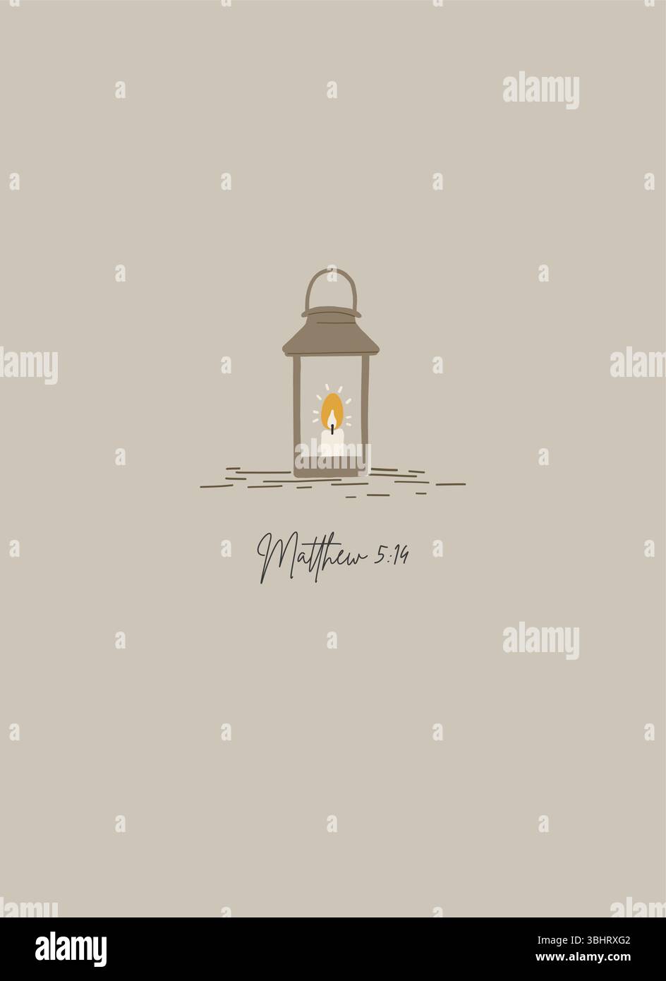 Verse about light. Christian light Poster, Religion Hand Drawn Art ...