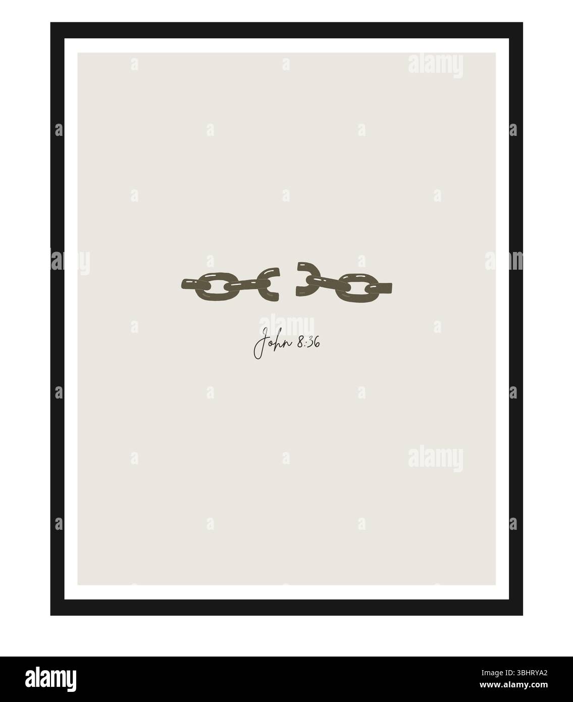 Jesus breaks every chain. Christian Jesus Poster, Religion Hand Drawn ...
