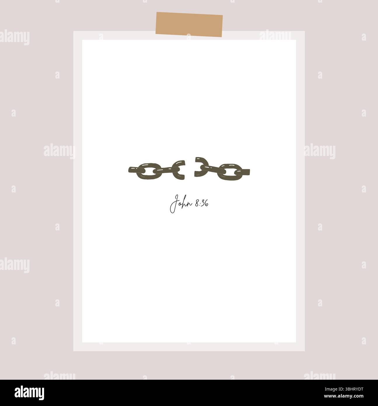 Jesus breaks every chain. Christian Jesus Poster, Religion Hand Drawn ...