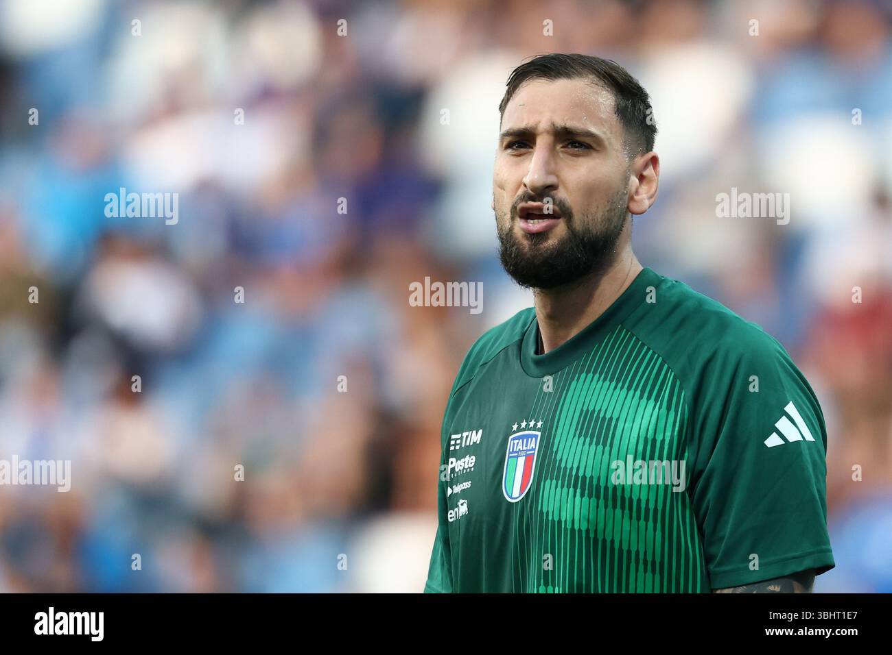 Gianluigi Donnarumma of Italy prior to the FIFA 2026 Qualifier football ...