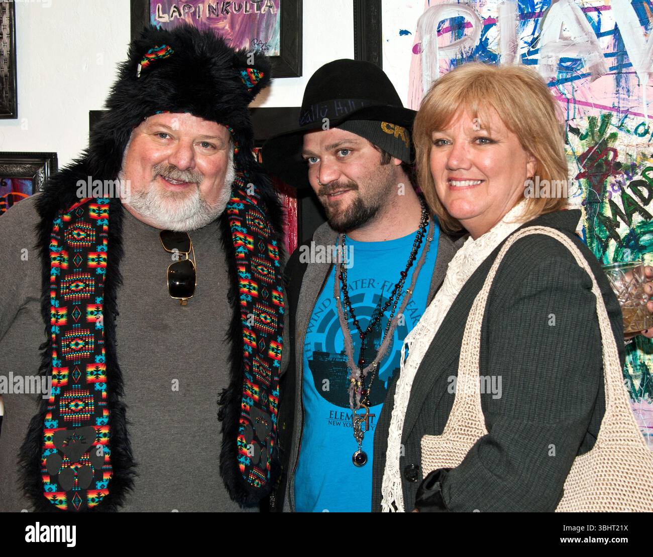 Phil Margera, Bam Margera and April Margera celebrate Bam's First ...