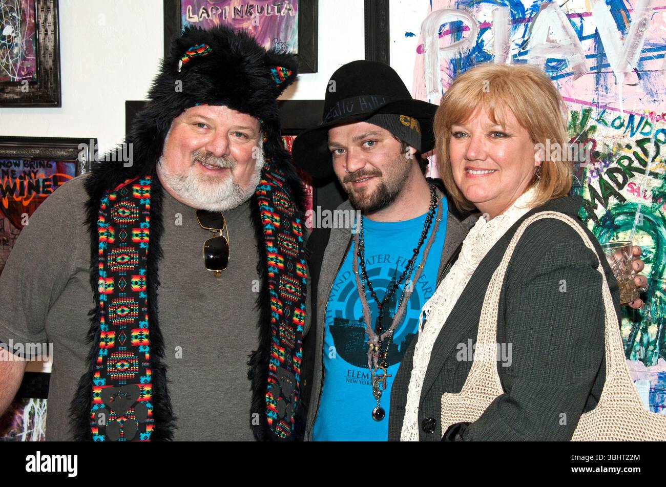 Phil Margera, Bam Margera and April Margera celebrate Bam's First ...
