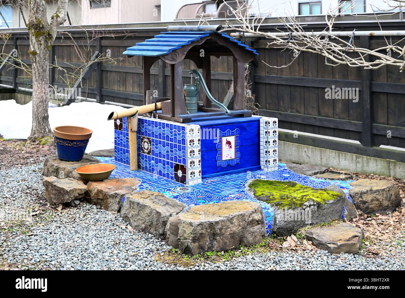 water well Japan Stock Photo - Alamy
