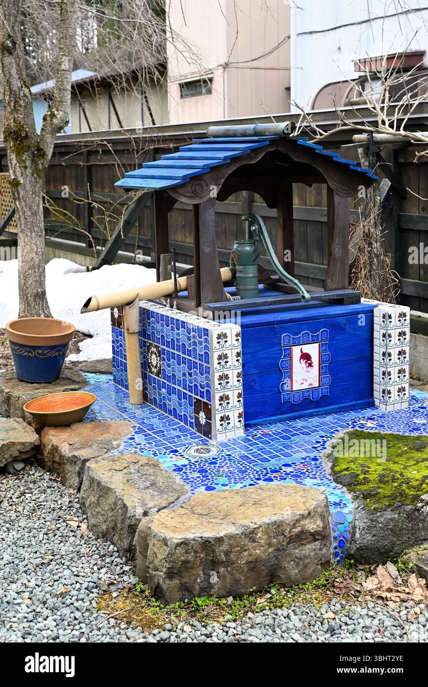 water well Japan Stock Photo - Alamy