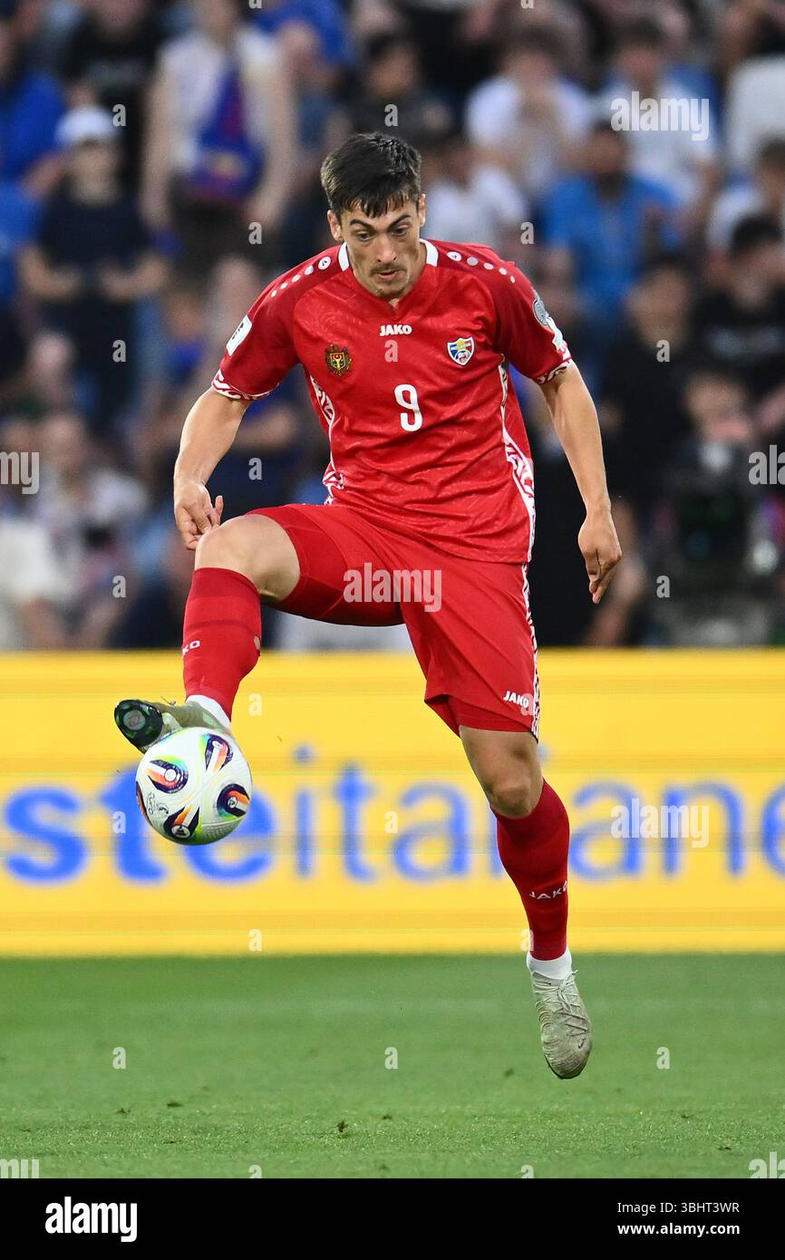 Ion Nicolaescu (MDA) is in action during the FIFA 2026 World Cup ...