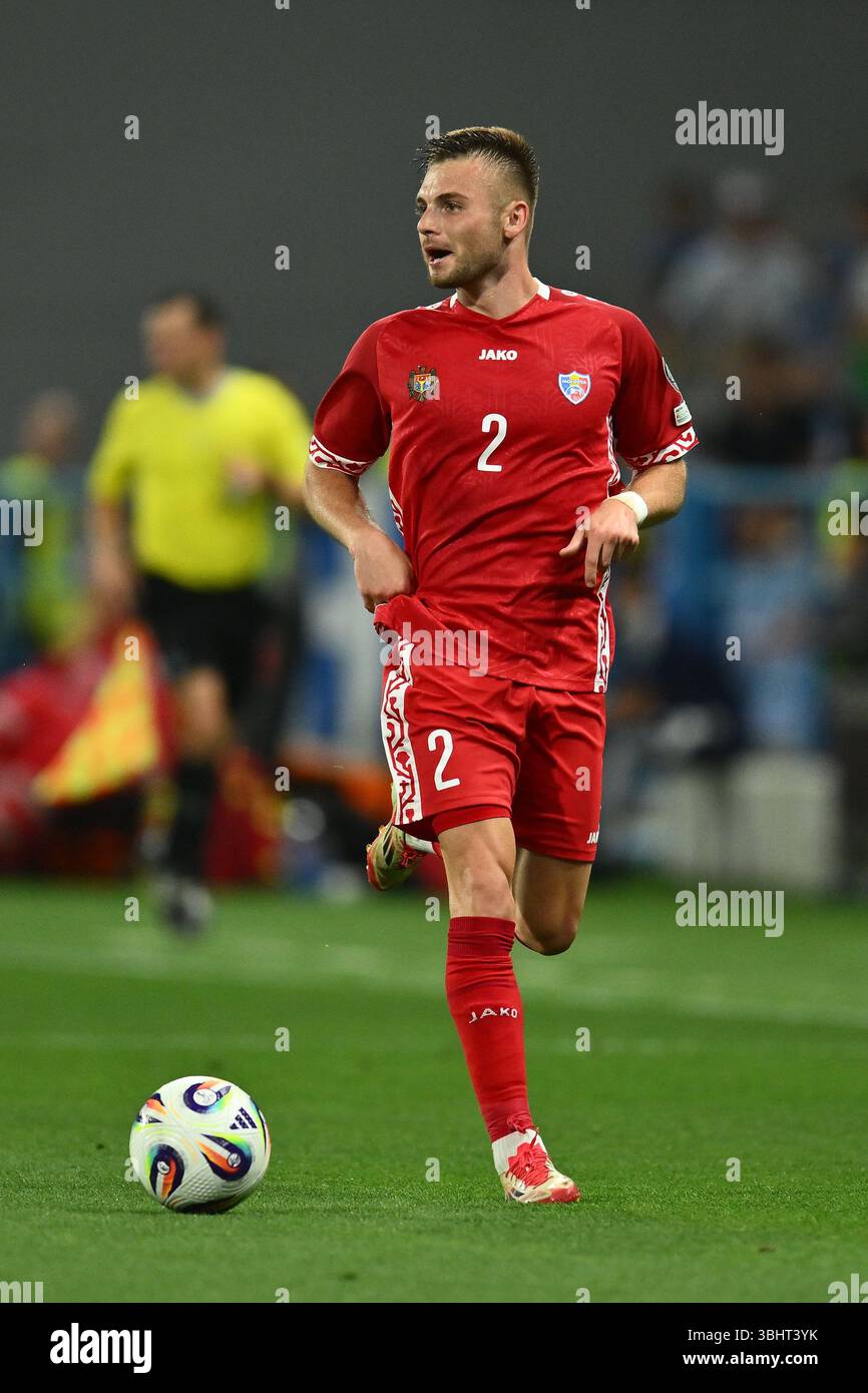 Oleg Reabciuk (MDA) is in action during the FIFA 2026 World Cup ...