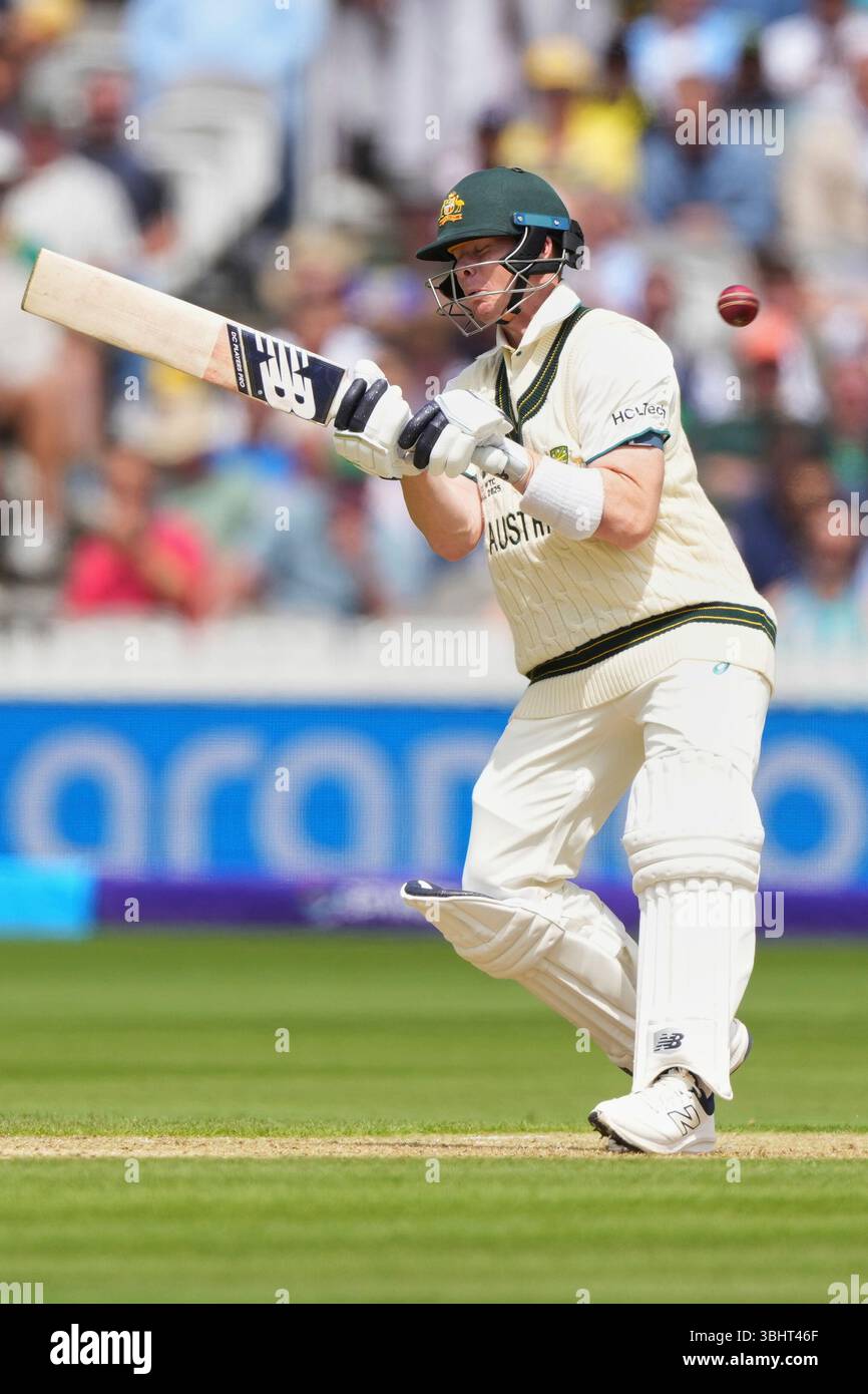 Australia's Steve Smith bats during the World Test Championship final ...