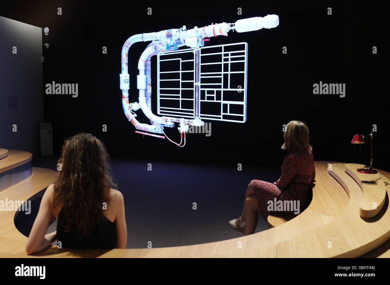 Milan, Preview of the Exhibition Kevin Abosh, Parallax at Palazzo ...