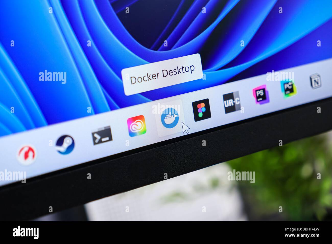 Poznan, Poland - June 6, 2025: Docker Desktop application tooltip on ...