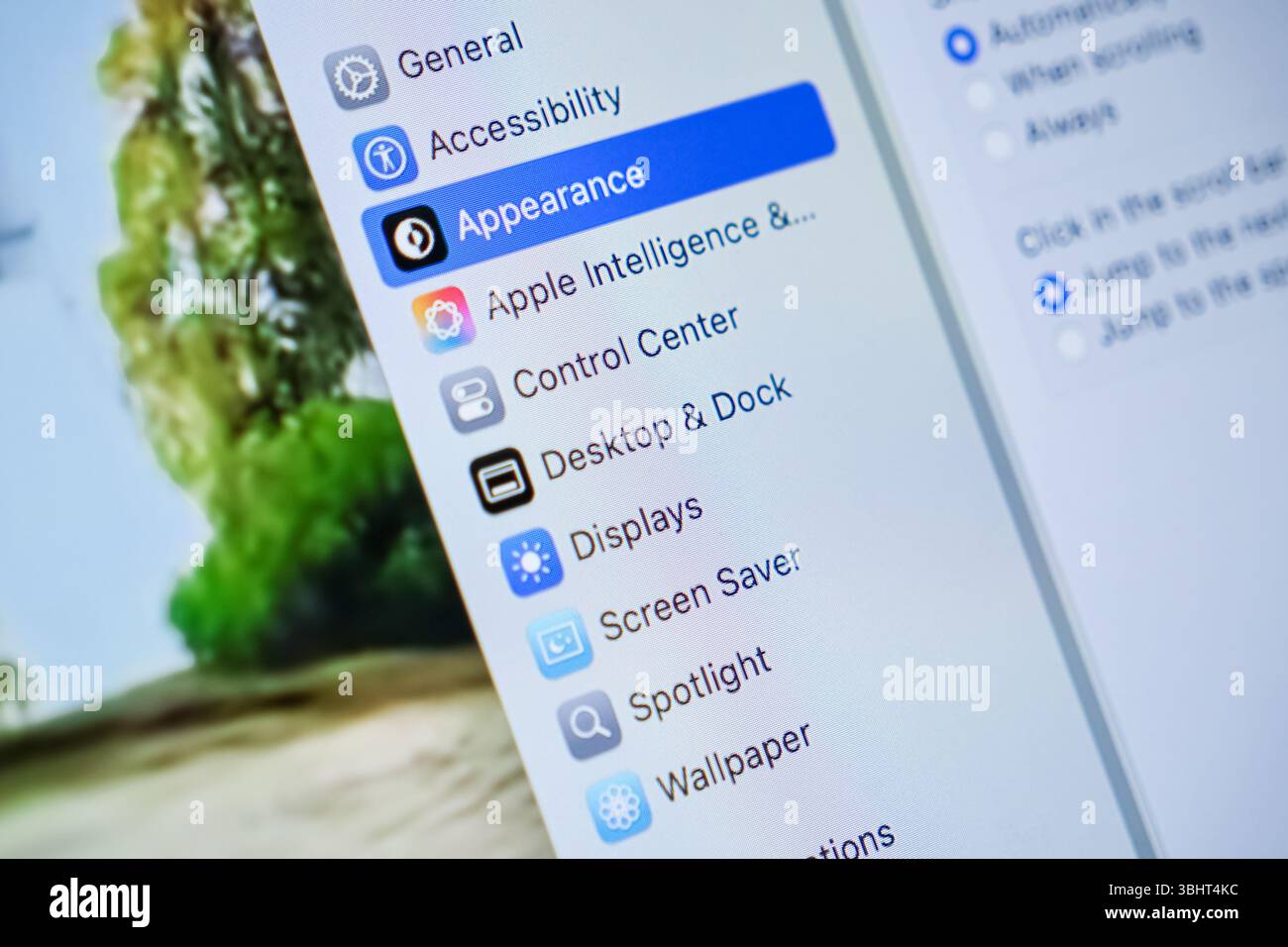 Poznan, Poland - June 6, 2025: A digital screen displays system ...