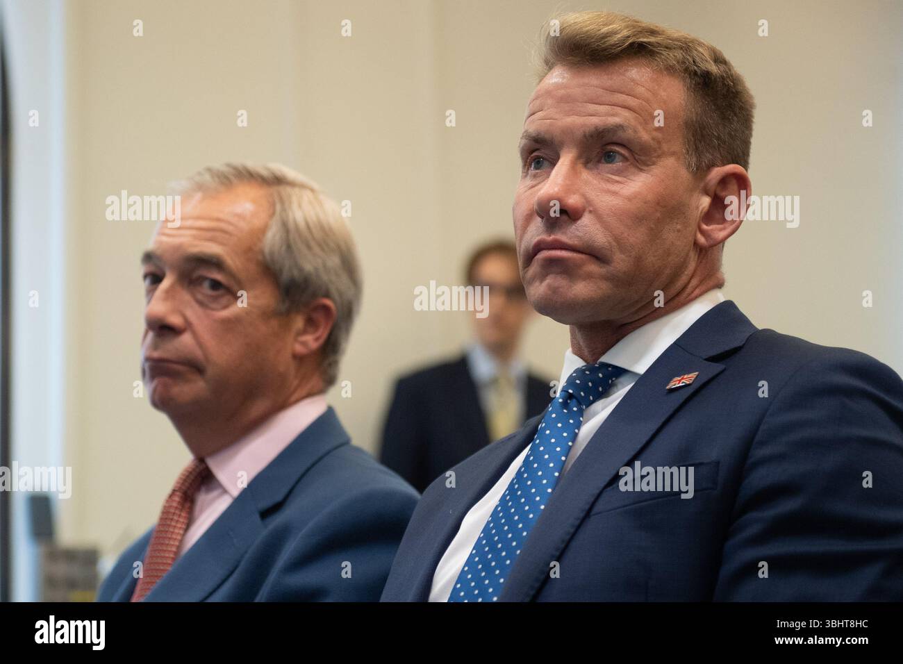 London, UK. 10 Jun 2025. Reform UK Leader Nigel Farage and Reform UK ...
