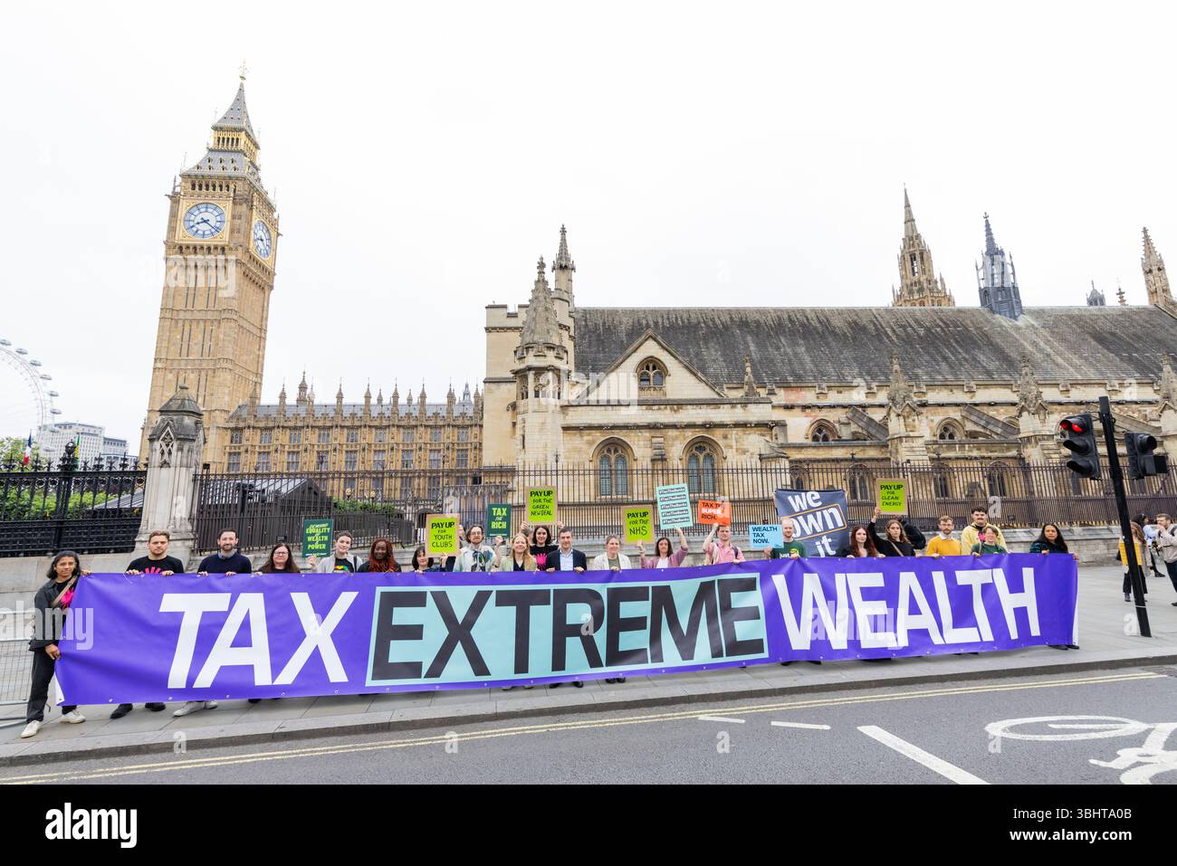 London, UK. 11 JUN, 2025. Green MP's Sian Berry and Party Leader Adrian ...