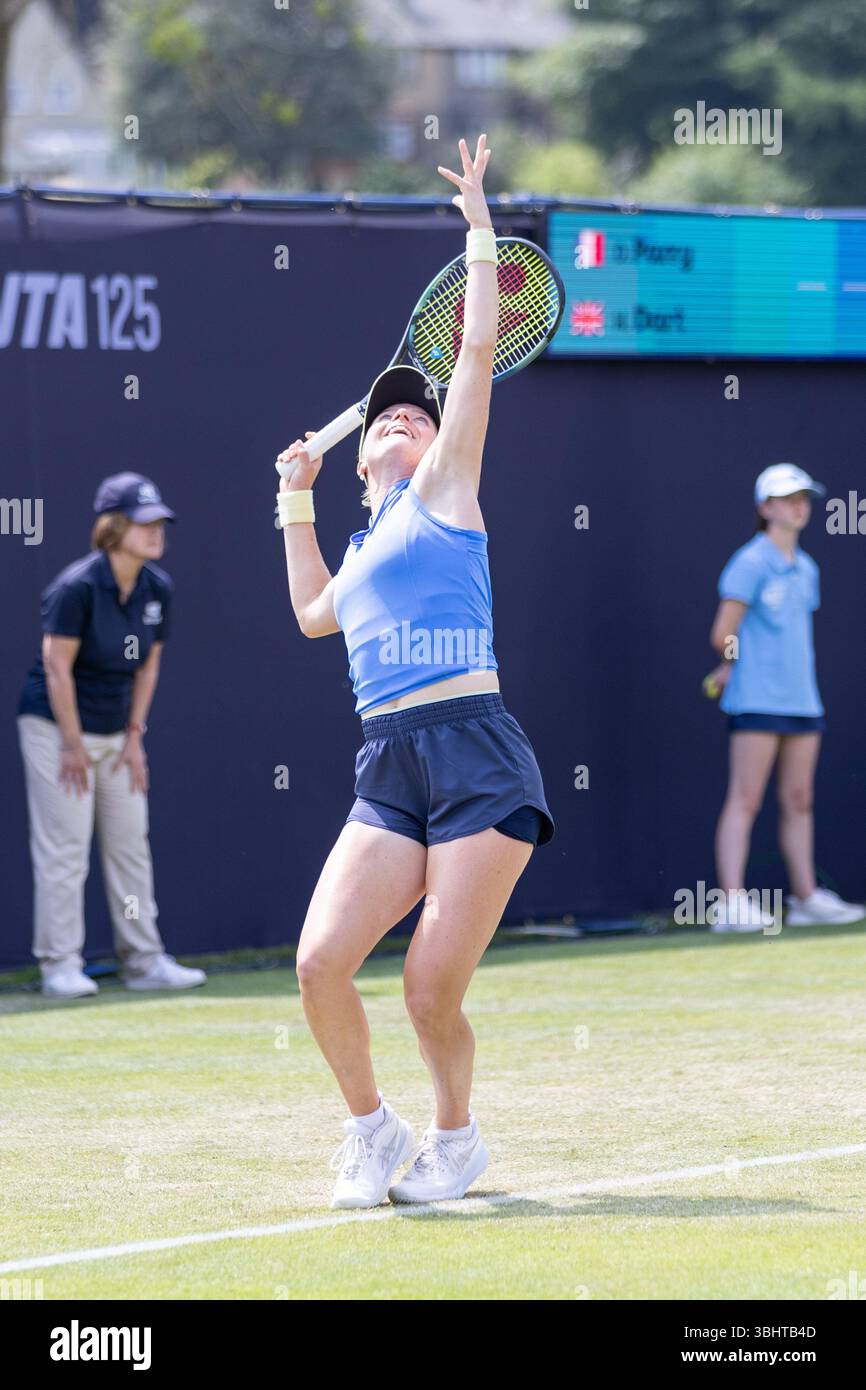 Lexus Ilkley Open 2025, WTA 125, Ilkley, United Kingdom, 11 June 2024, Diane PARRY VS Harriet ...