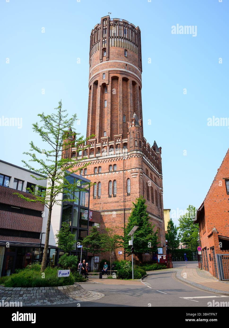 04 June 2025, Lower Saxony, Lüneburg: The Lüneburg water tower. The ...