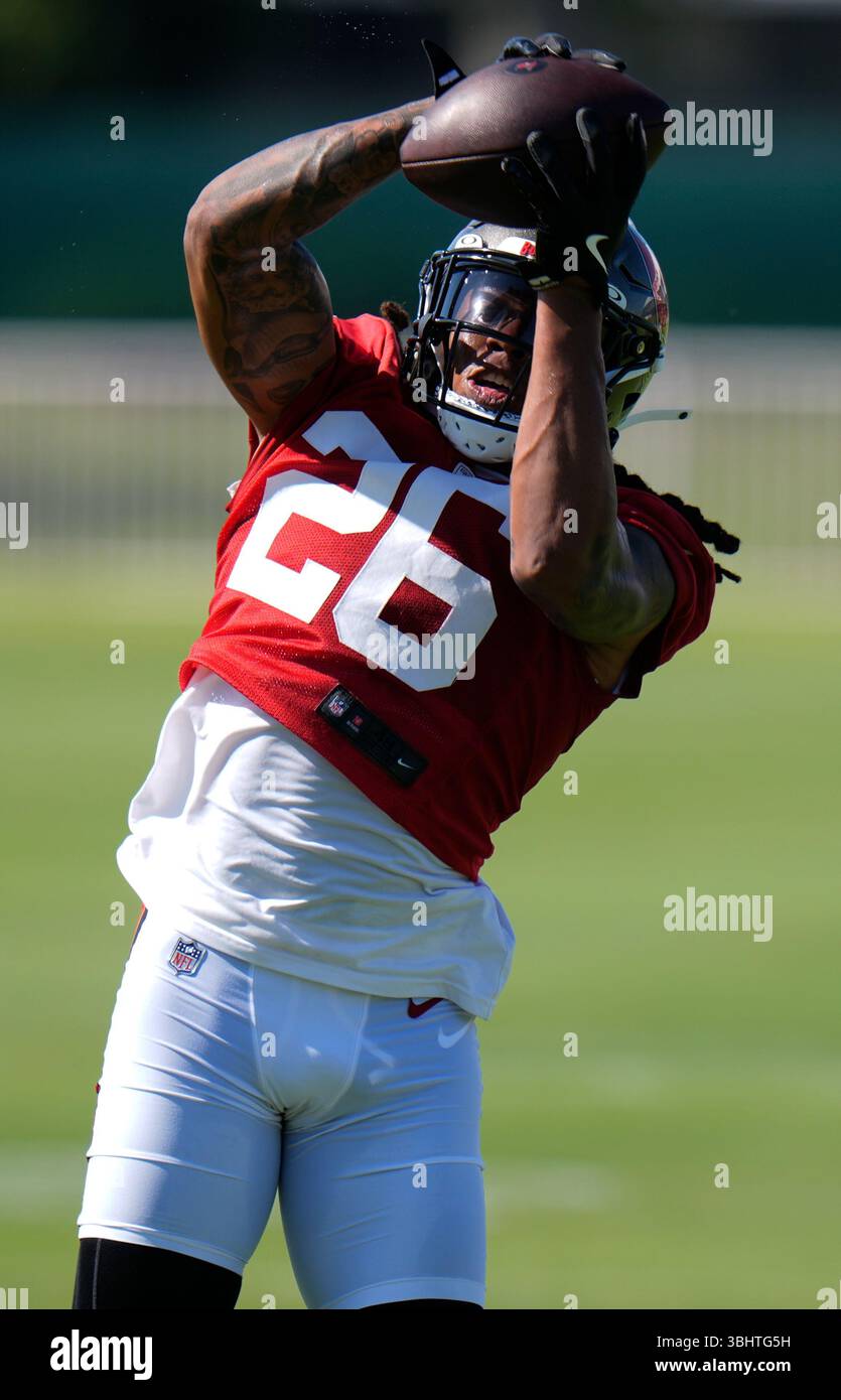 Tampa Bay Buccaneers safety Kaevon Merriweather (26) during practice at ...