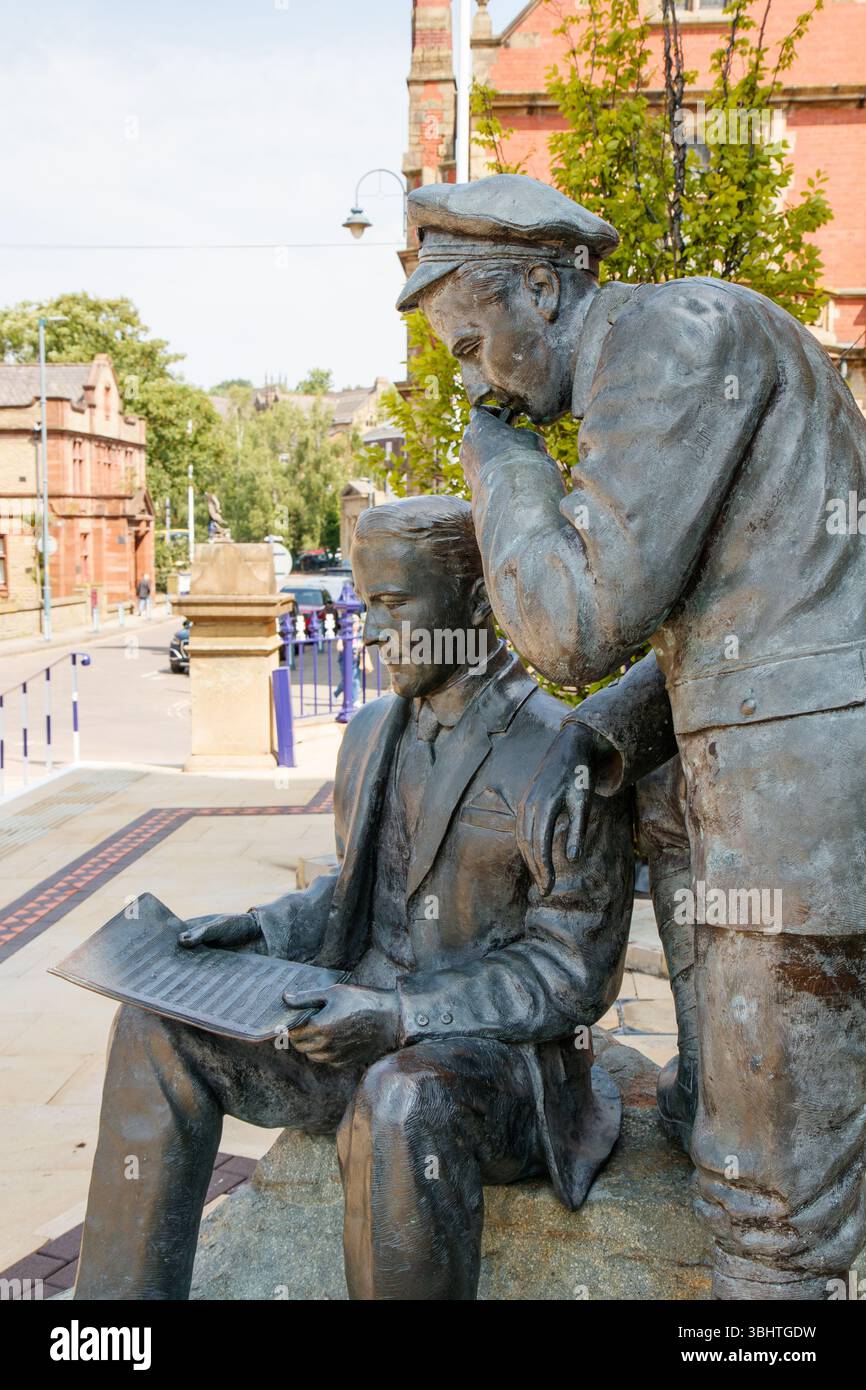 The Jack Judge statue in Stalybridge Stock Photo - Alamy