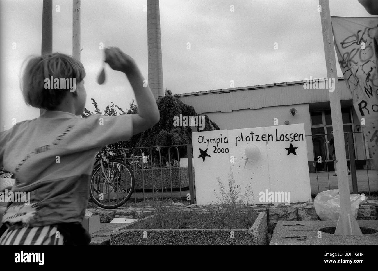 NoLympia Deutschland, Berlin, 16.05.1992, Anti - Olympia Veranstaltung ...