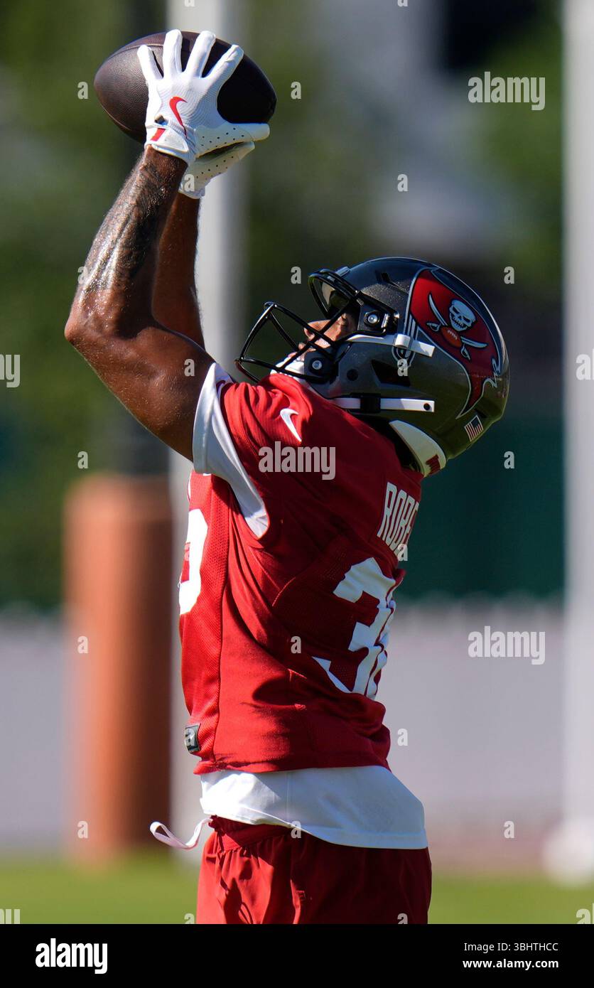 Tampa Bay Buccaneers safety J.J. Roberts (36) during practice at an NFL ...