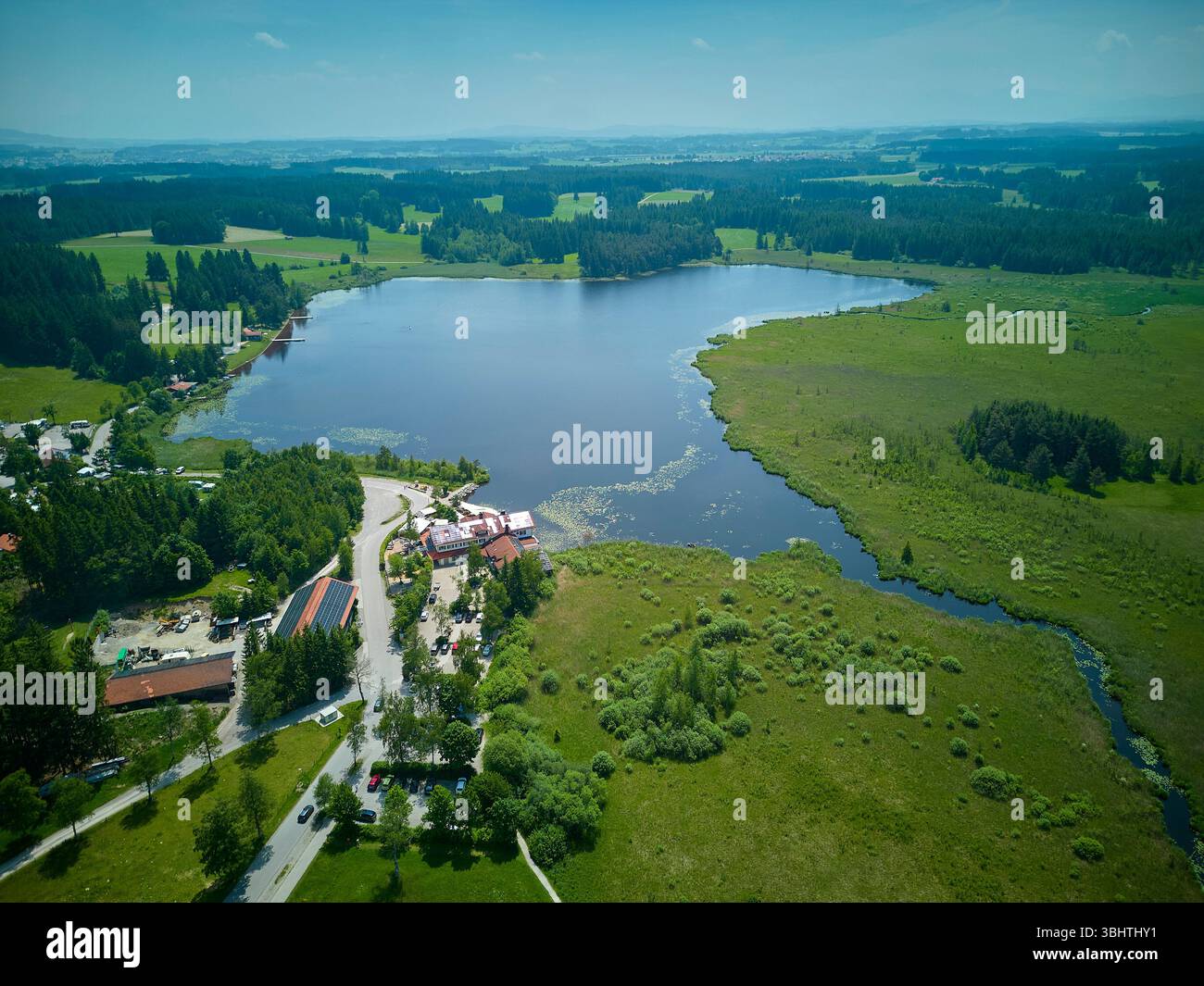 Lake ELBSEE, a destination for hiking, swimming and mountain biker on ...