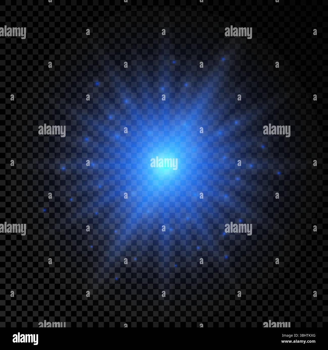 Light sun on a black background Stock Vector Images - Alamy