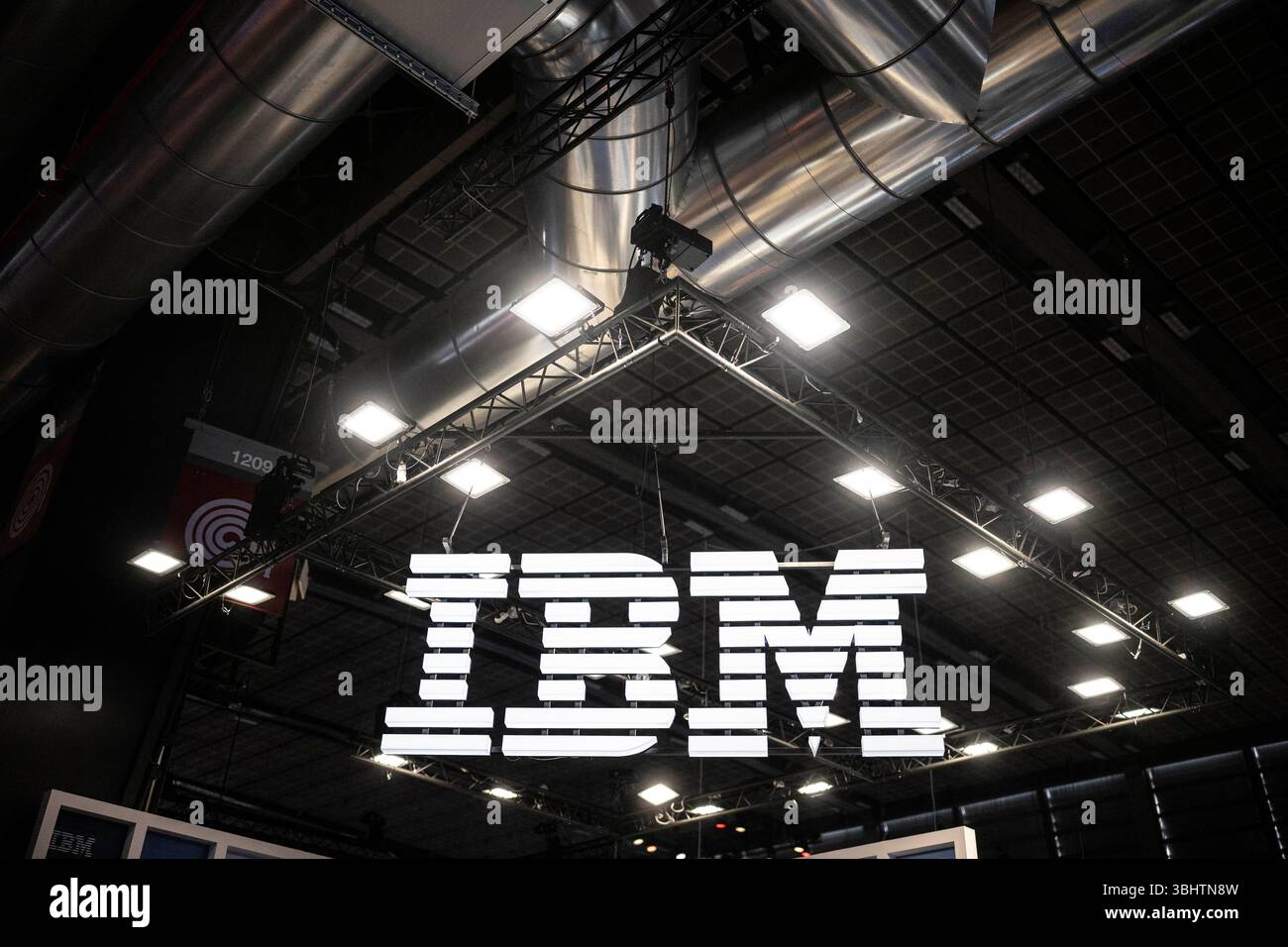 Paris, France. 11th June, 2025. LOGO IBM (international Business ...