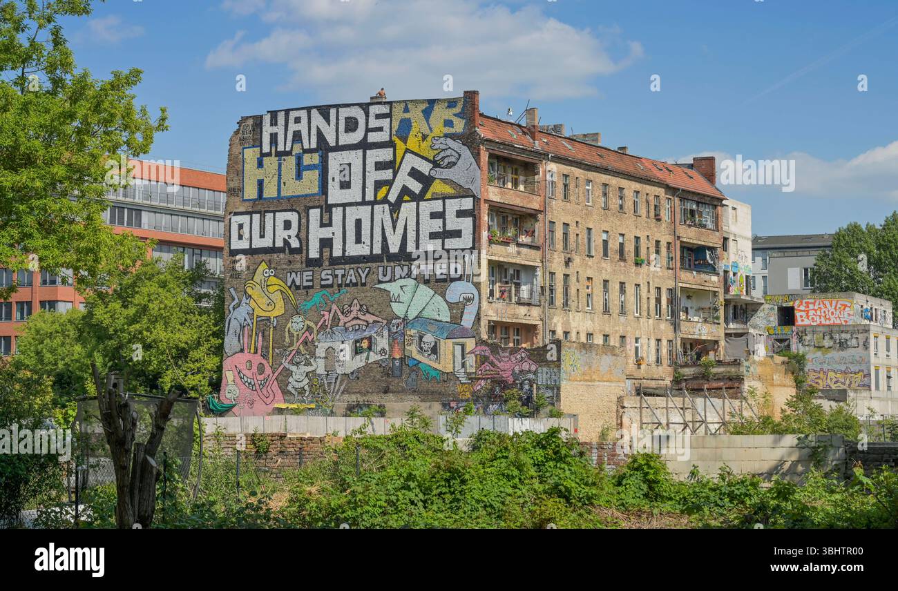 Autonomes Hausprojekt Köpi, Köpenicker Straße, Bezirk Mitte, Berlin, Deutschland *** Autonomous ...