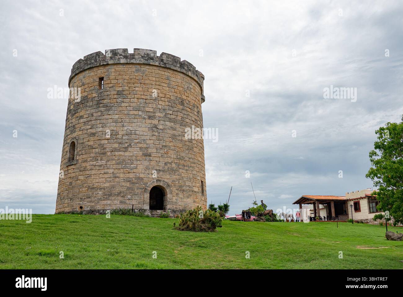 VARADERO, CUBA - SEPTEMBER 2, 2023: Varadero Tower and monument of Don ...