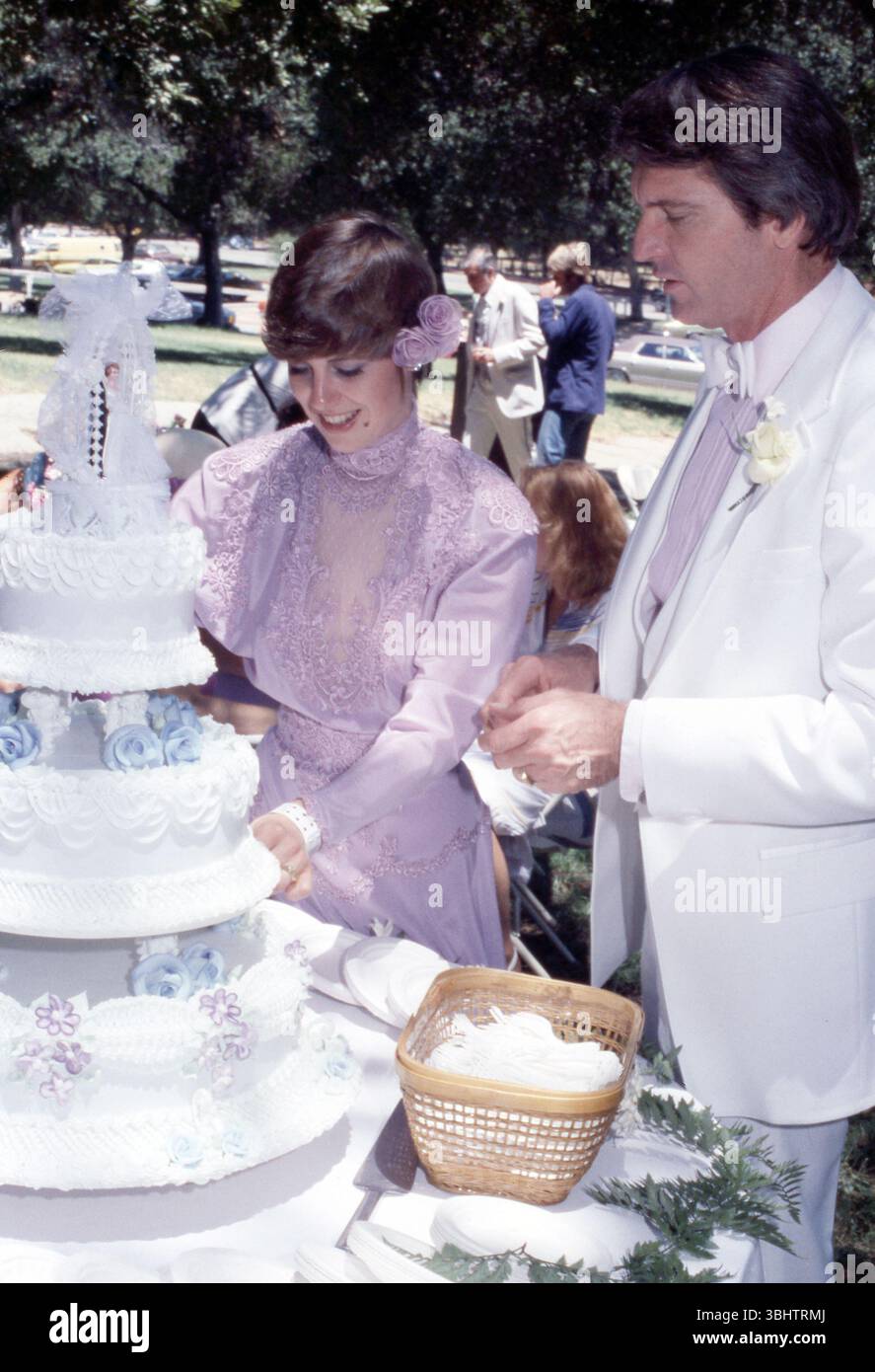 Chris Robinson and wife Rhonda Robinson Circa 1980's Credit: Ralph ...