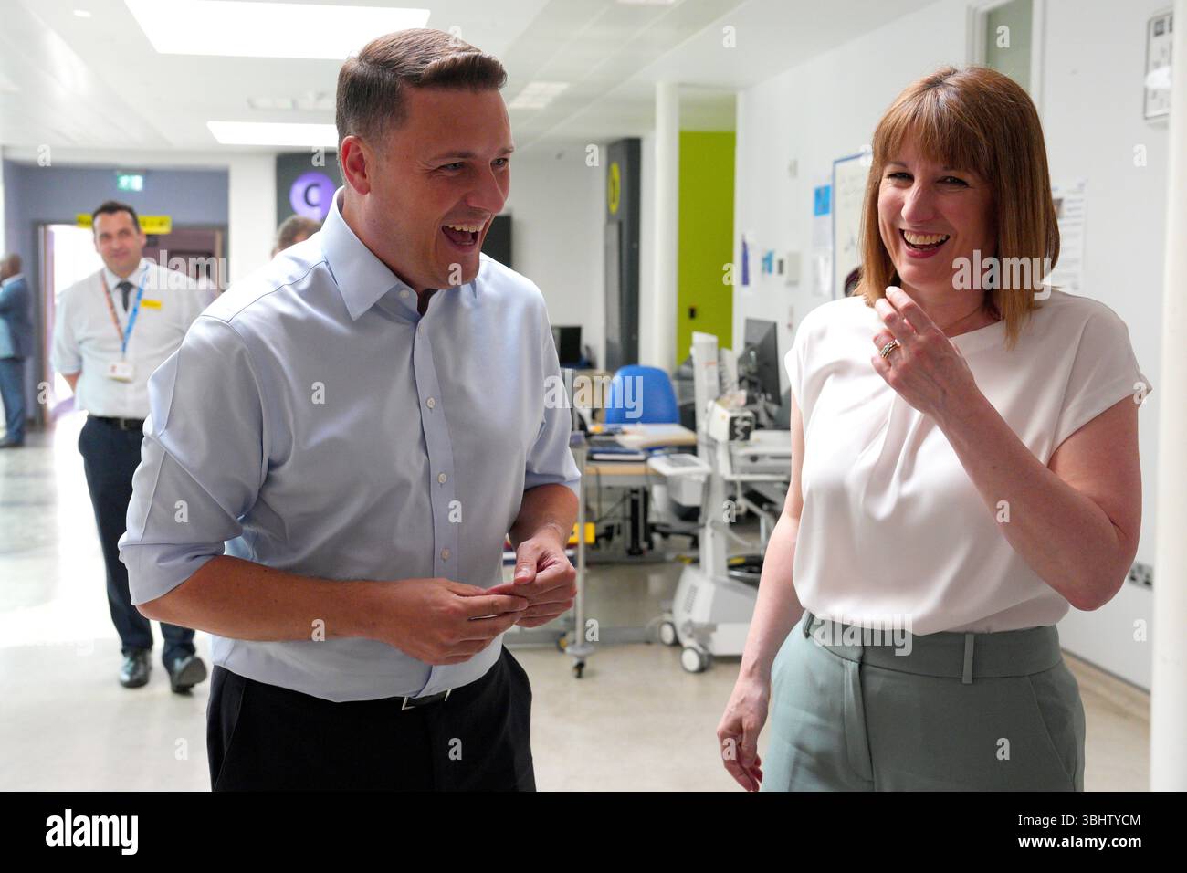 Health Secretary Wes Streeting and Chancellor of the Exchequer Rachel ...