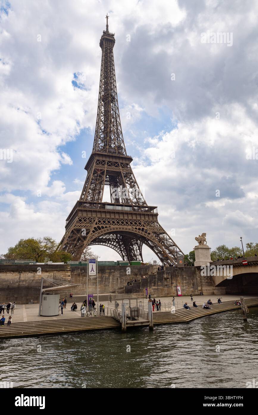 The Eiffel Tower is the most famous architectural structure in Paris ...