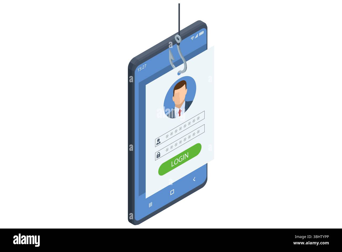 Hacking security system stealing credential hi-res stock photography ...