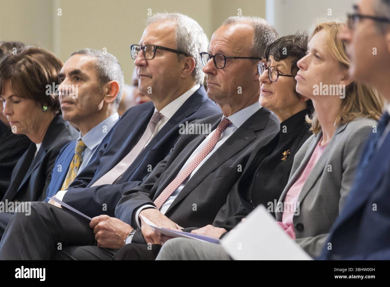 UGur sahin (founder of Biontech SE), Andreas Vosskuhle (President of ...