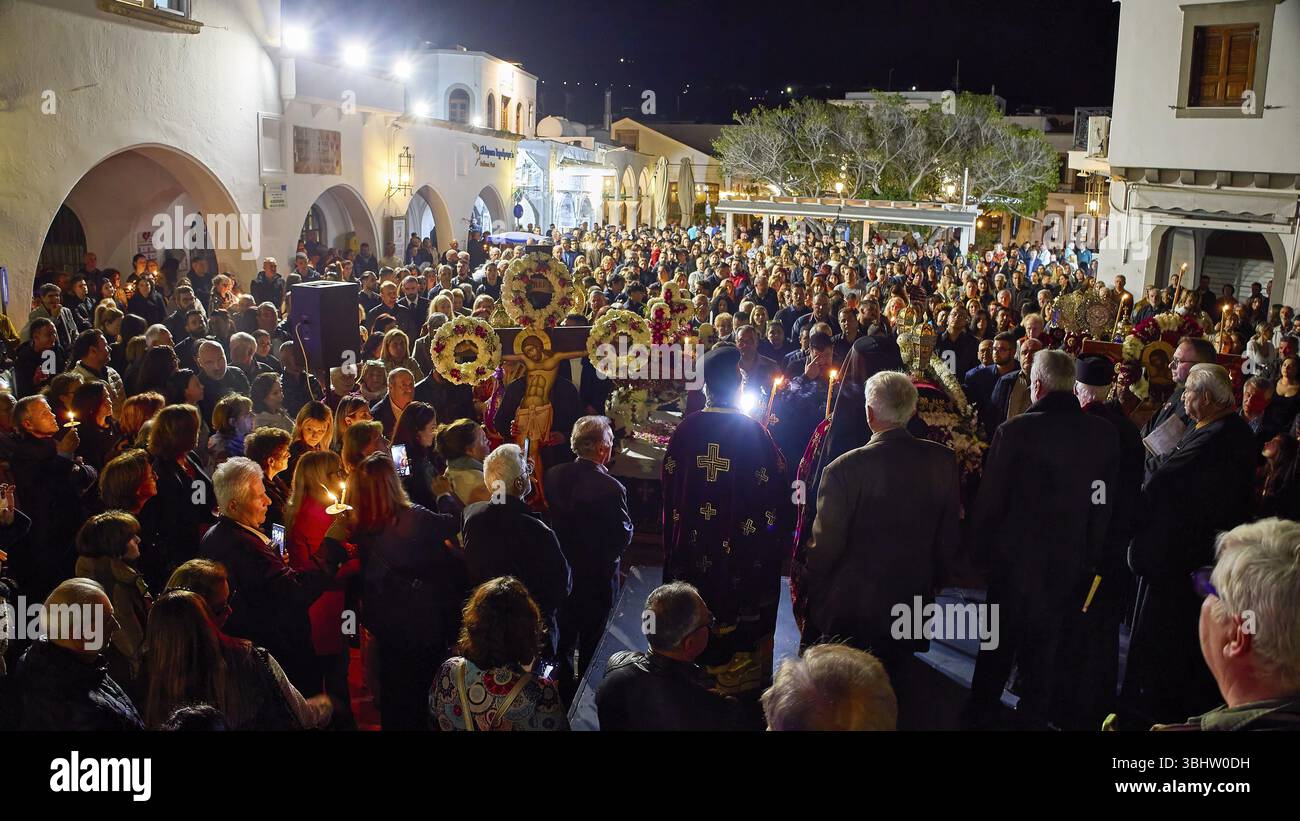 Good Friday, Epitaphios, Funeral procession, Final gathering, Large ...